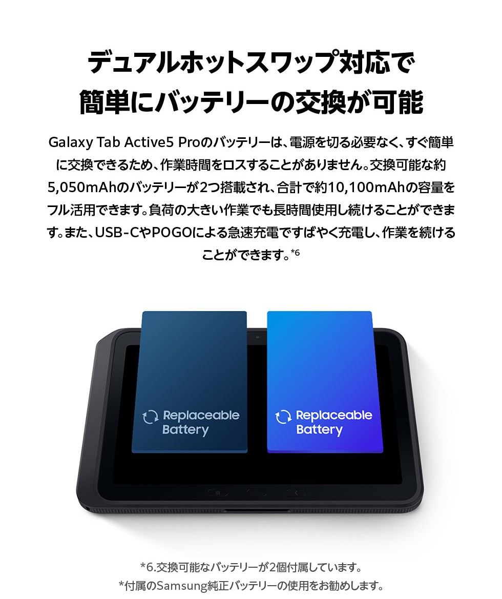 Samsung Galaxy Tab Active5 Pro（Wi-Fi） | au +1 collection | au